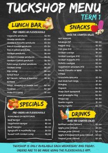 Tuckshop | St Francis Xavier's School